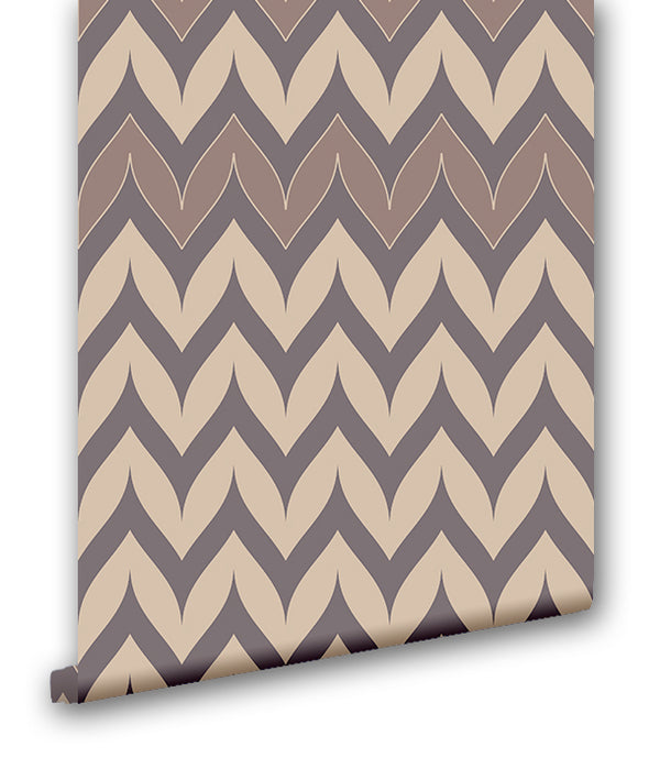 Twisted Chevron III v2 - Wallpapers.com